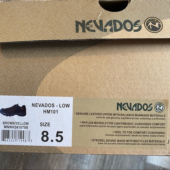 Nevados | Shoes | Nwt Mens Nevados Hiking Shoes Size 85 | Poshmark